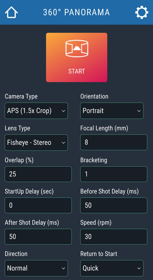 Eclíck ESP32 WiFi Pro Controller for Motorized Pan Tilt Robotic Panorama Head