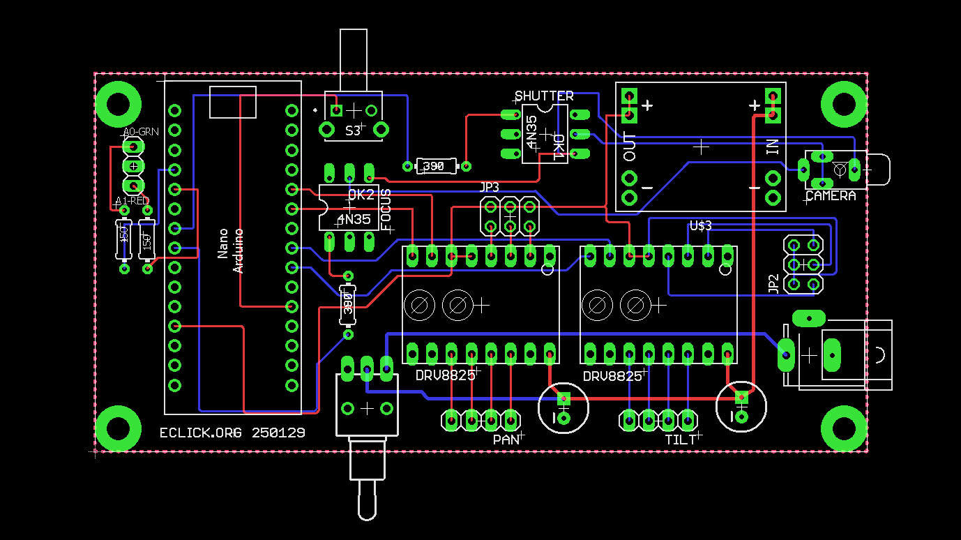 Eclíck DIY Arduino Controller – Open Source Robotic Panorama Head